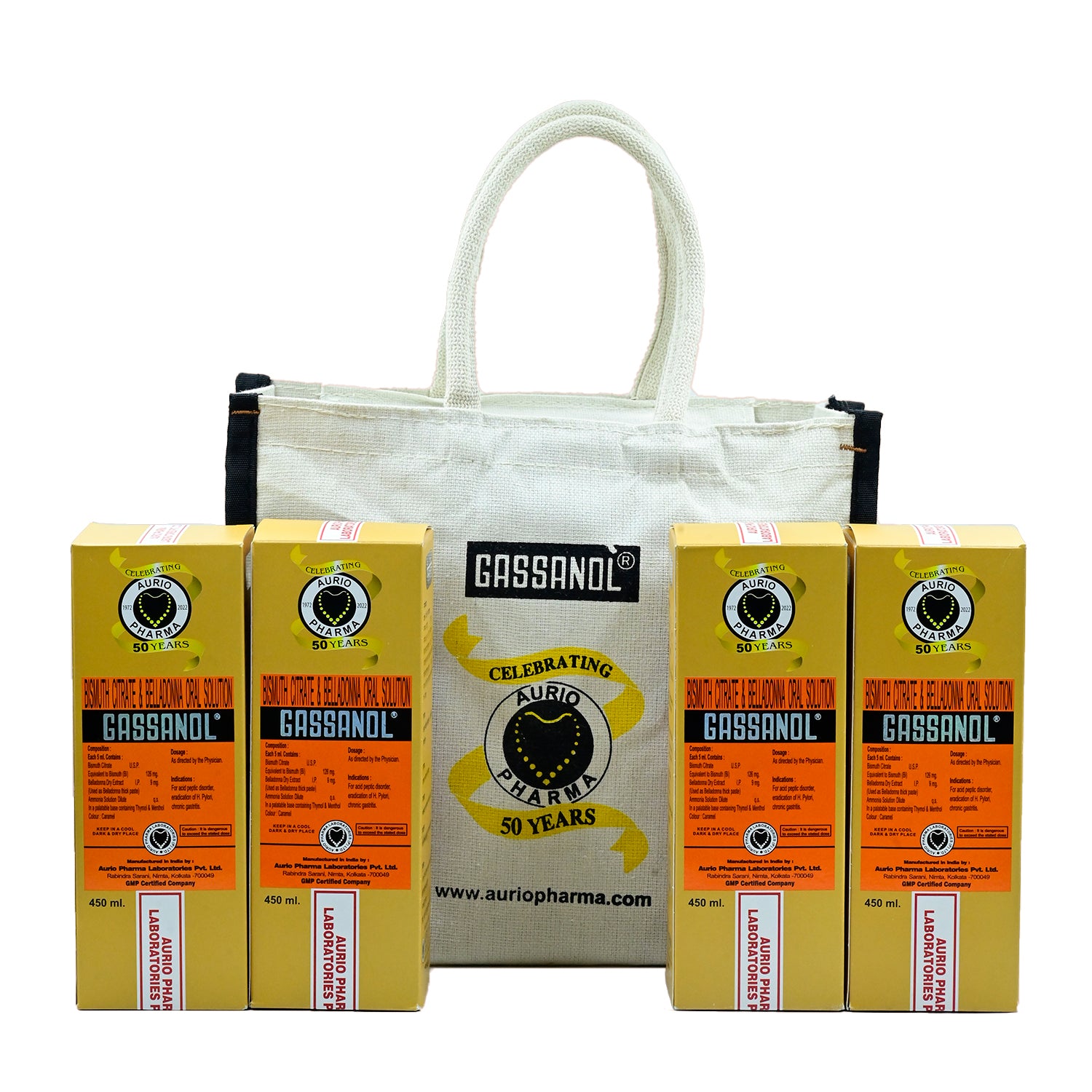 Gassanol Therapy Pack (Pack of Four) – Aurio Pharma Laboratories Pvt. Ltd.