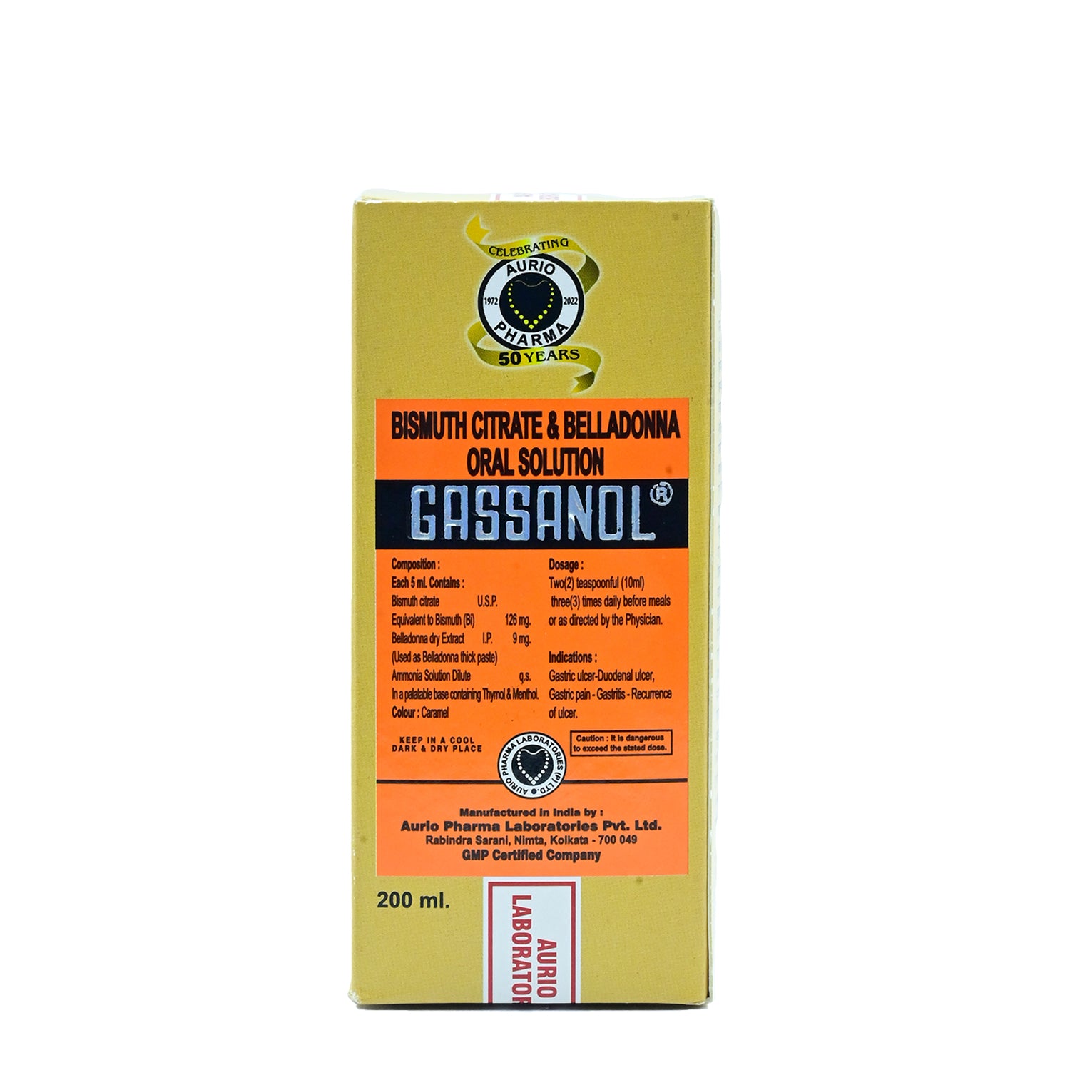 GASSANOL 200ml – Aurio Pharma Laboratories Pvt. Ltd.